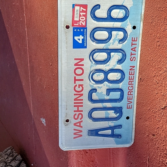 Washington | Wall Decor | Vehicle Registration Plate | Poshmark